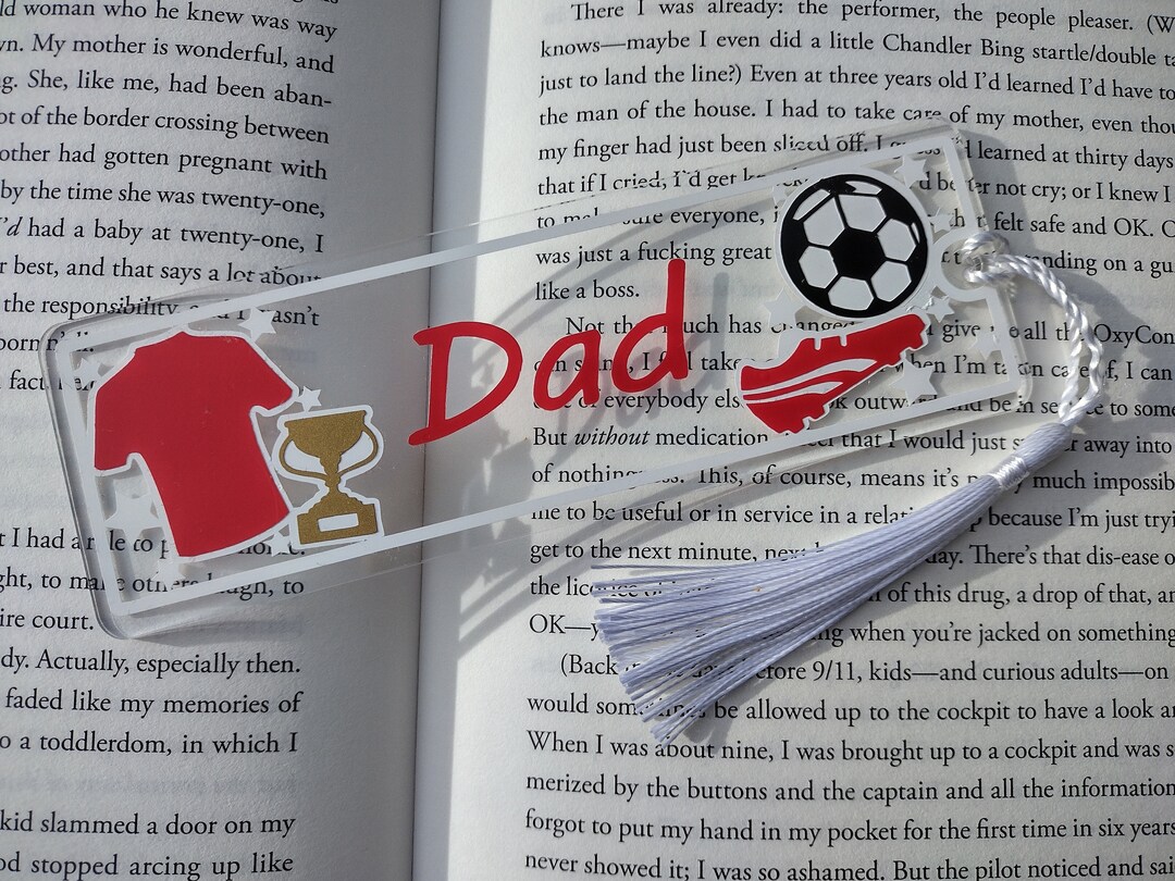 Football Bookmark, Personalised Football Bookmark , Childrens Bookmarks ...