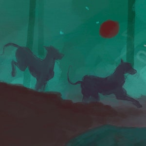 Chase: Limited Edition Print - Fine Art - Contemporary Artwork - Wall ...