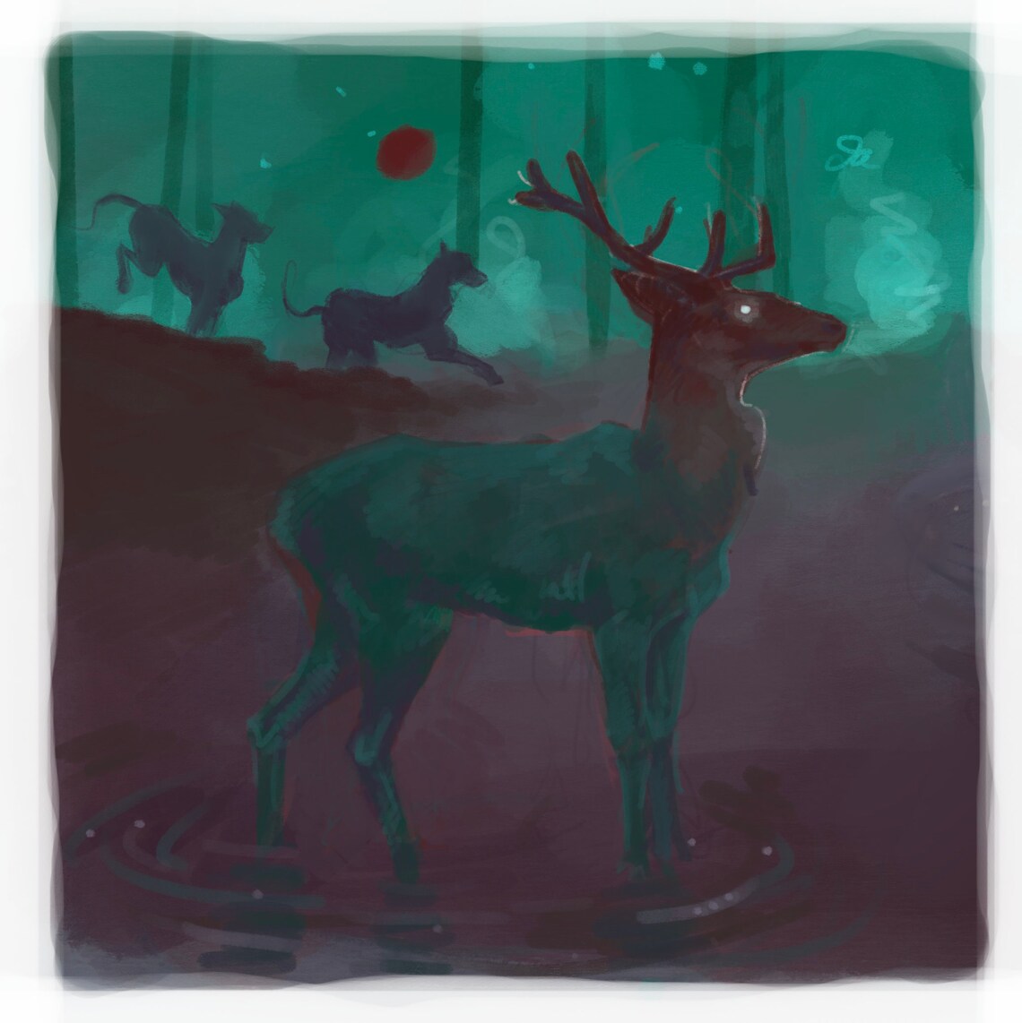 Chase: Limited Edition Print - Fine Art - Contemporary Artwork - Wall ...