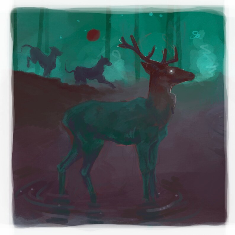 Chase: Limited Edition Print - Fine Art - Contemporary Artwork - Wall ...