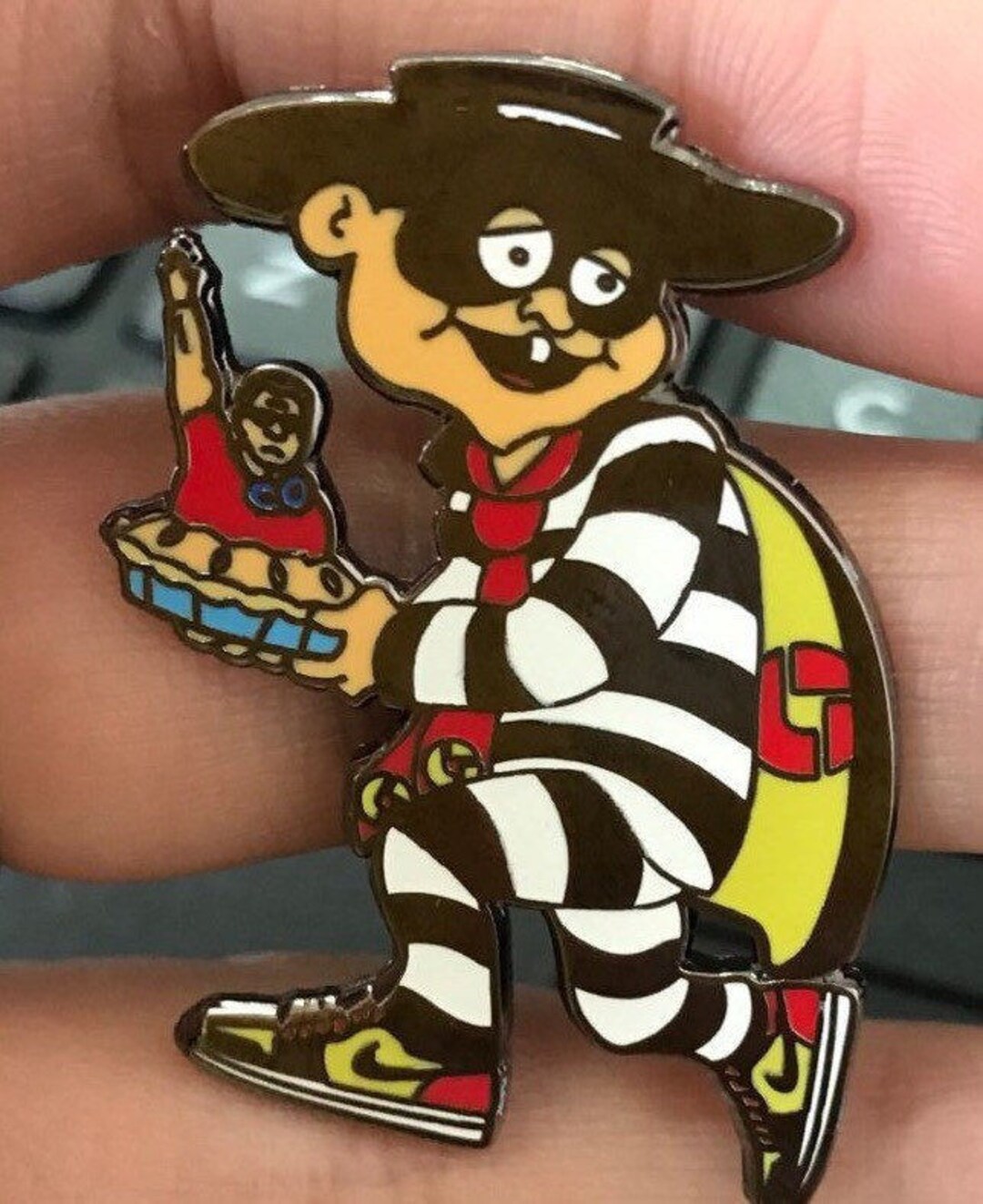 Disco Biscuits the Thieving Magpie Pin Electric Forest SCI Bassnectar ...