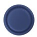 Navy Dessert Plates / Navy Paper Plate / Navy Party Plate / Navy / Blue ...