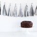 Silver Polka Dot Dinner Plates / Polka Dot Plates / Silver Party Plates ...