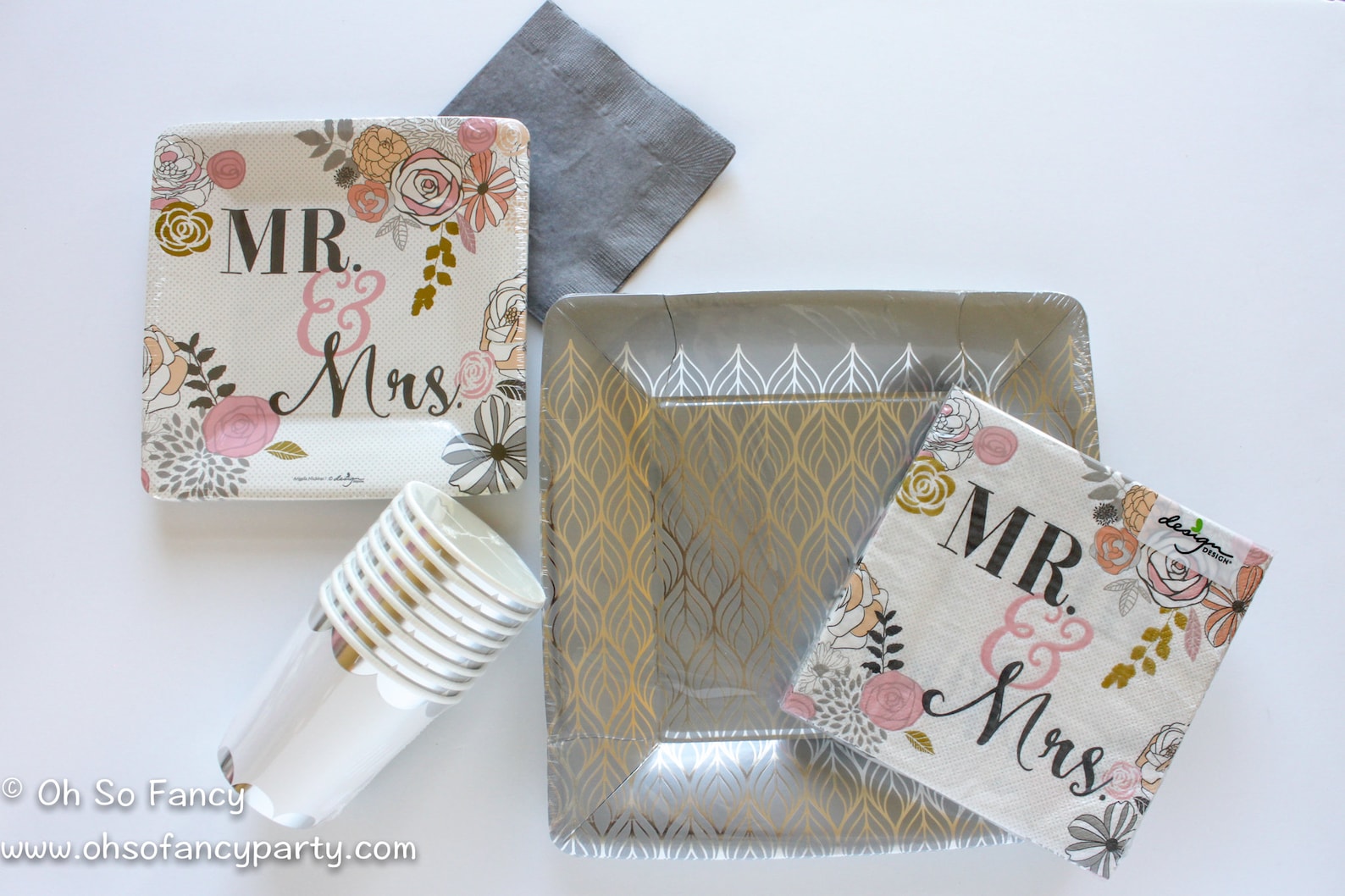 Silver Foil Party Fan Set / Silver Foil Fans / Party Fans / - Etsy