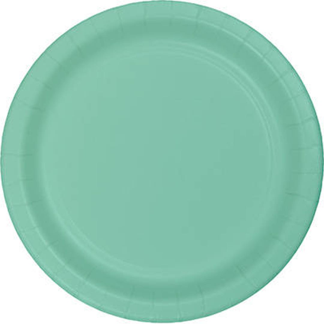 Mint Small Plates / Mint Plates / Bridal Shower Plates / Wedding Plates ...