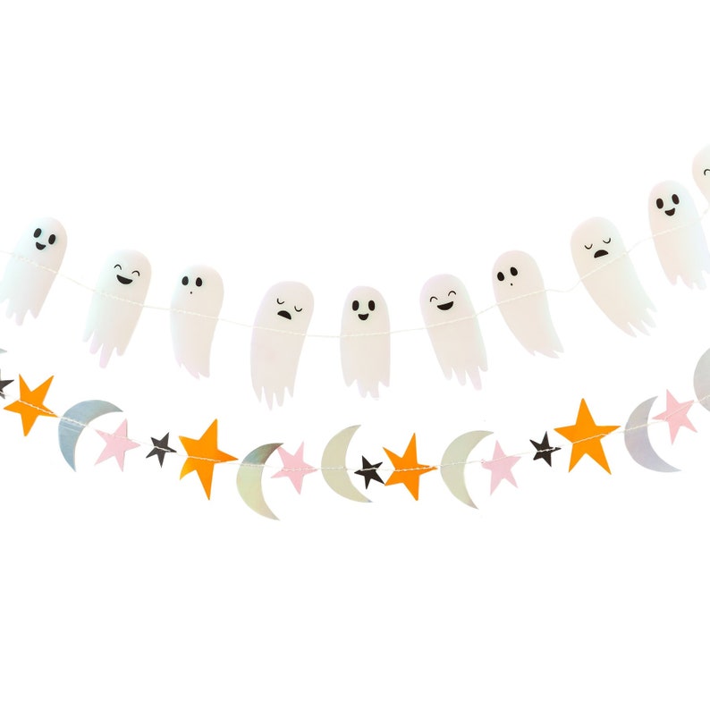 Halloween Ghost Banner / Ghost Shaped Banner / Halloween Ghost - Etsy
