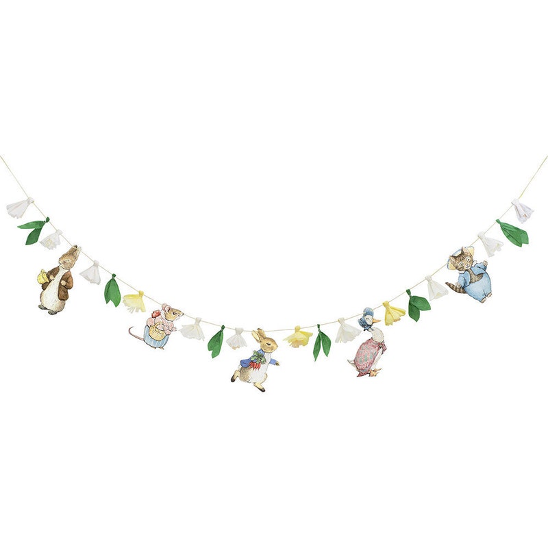 Rabbit Garland - Etsy