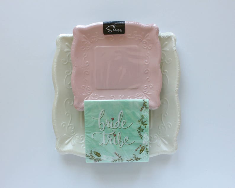 Bride Tribe Napkins / Bride Tribe Small Napkins / Bachelorette | Etsy