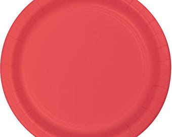 Light Blue Dinner Plates / Blue Party Plates / Blue Paper - Etsy