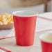 Red Cups / Red Paper Cups / Red Party Cups / Red Tableware / Christmas ...