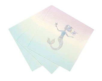 Mermaid Napkins - Etsy