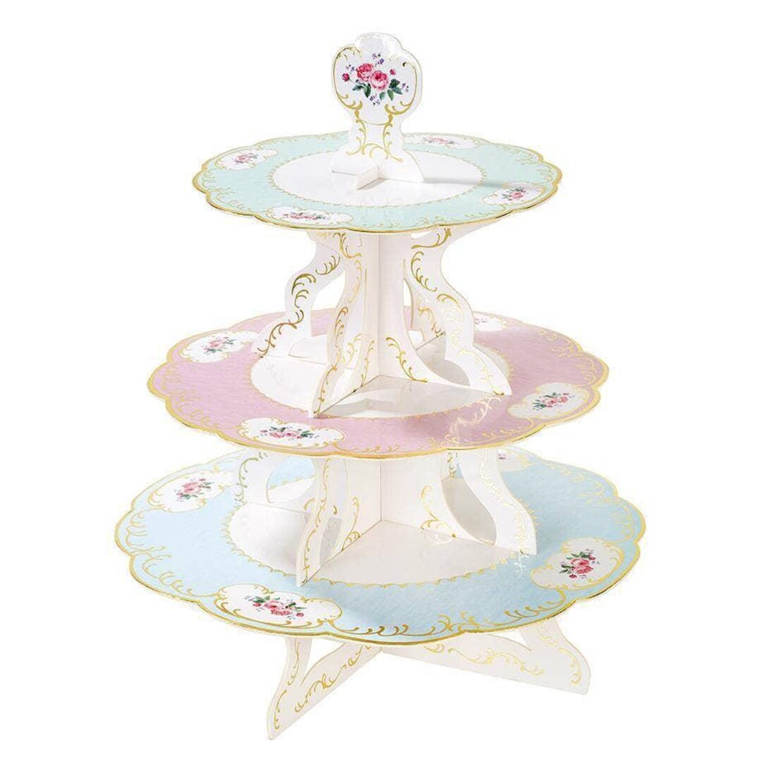 3 Tier Cupcake Stand / Disposable Cupcake Stand / Cupcake Stand / Tea ...