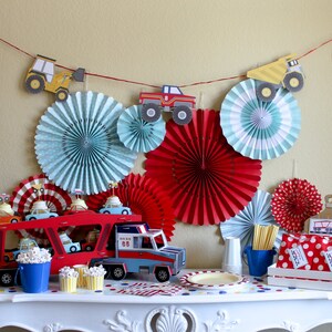 Red Party Fan Set / Red Fans / Party Fans / Paper Fans / Red Party ...