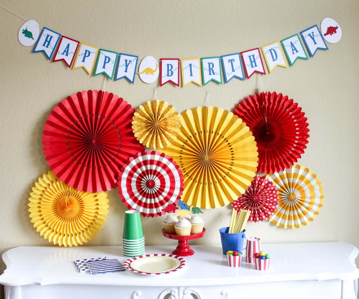 Dinosaur Plates / Dinosaur Party / Dinosaur Birthday Plate / Dinosaur ...
