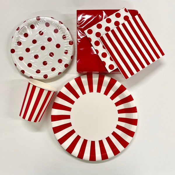 Black and White Paper Plates - Etsy