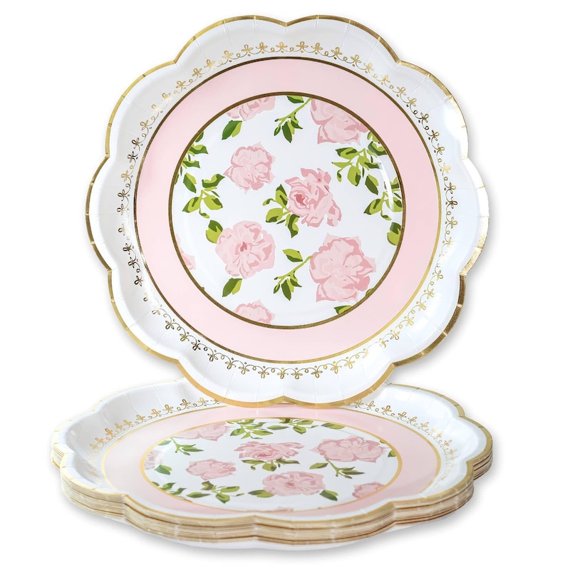 Elegant Paper Plates - Etsy
