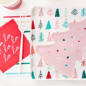 Christmas Party Fans / Whimsical Party Fans / Christmas Paper Fans ...