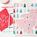 Christmas Party Fans / Whimsical Party Fans / Christmas Paper - Etsy