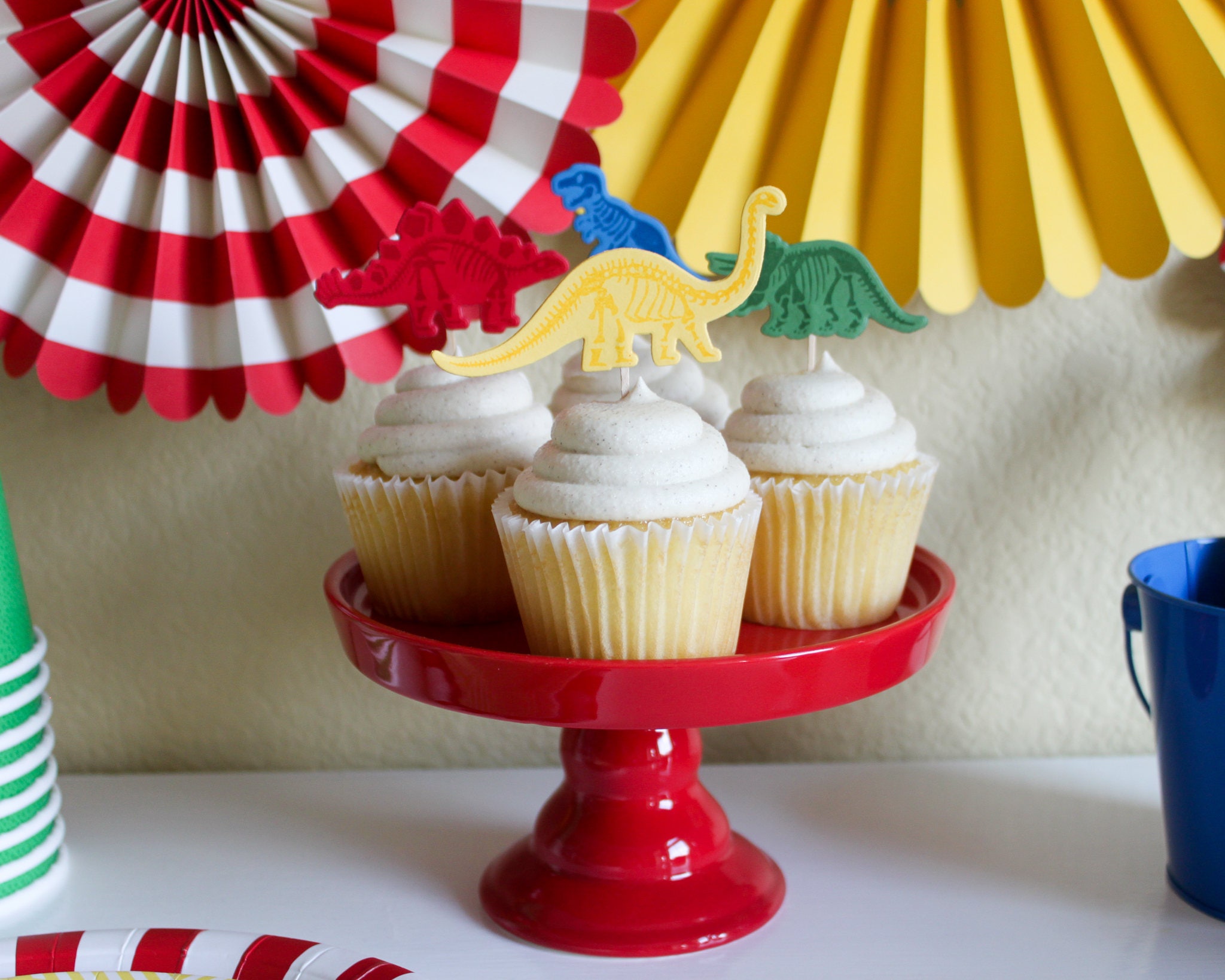 Dinosaur Napkins / Dinosaur Party / Dinosaur Birthday Napkin / - Etsy