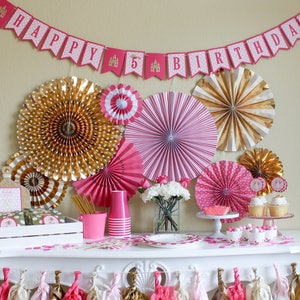 Gold Foil Party Fan Set / Gold Foil Fans / Party Fans / Paper Fans ...