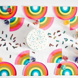 Rainbow Candles / Rainbow Birthday / Cake Candles / Rainbow Party Decor ...