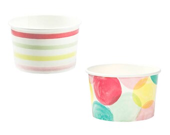 Rainbow Ice Cream Cups - Etsy