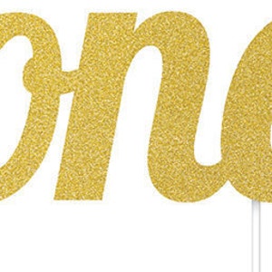 One Cake Topper / First Birthday / 1st Birthday / Birthday Cake Topper ...