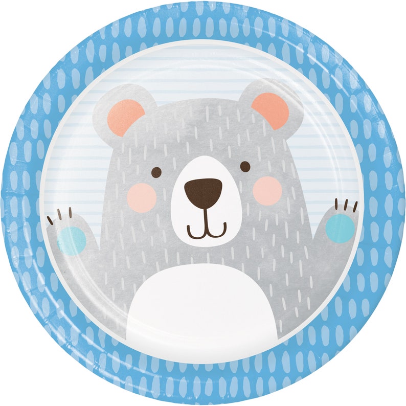 Bear Cups / Baby Bear Cups / Bear Birthday Cups / Bear Party Cup ...