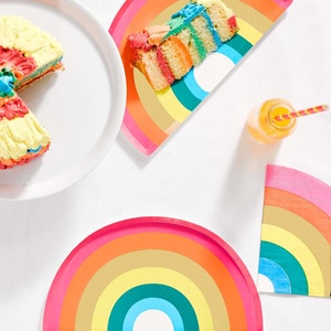 Rainbow Candles / Rainbow Birthday / Cake Candles / Rainbow Party Decor ...