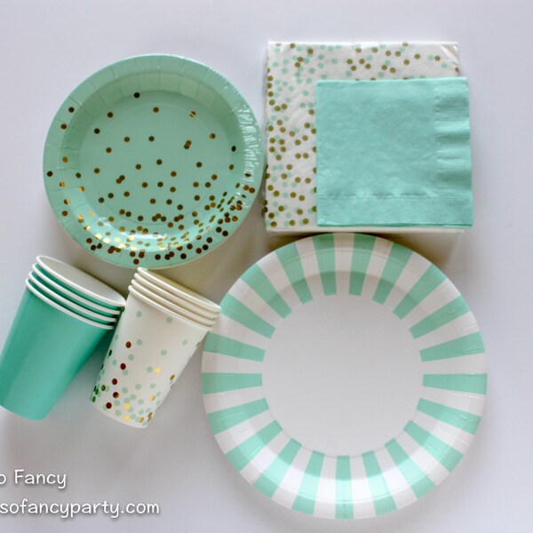 Mint Gold Decor - Etsy