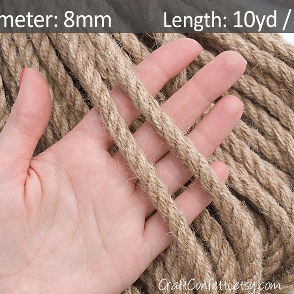 Jute Cord - Etsy