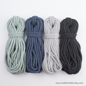 5mm Orange Braided Cord 10yds Craft Cotton Cord by the Yard - Etsy