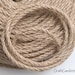 Jute Twisted Cord 4mm. Natural Jute Cord. Raw Jute Rope. - Etsy