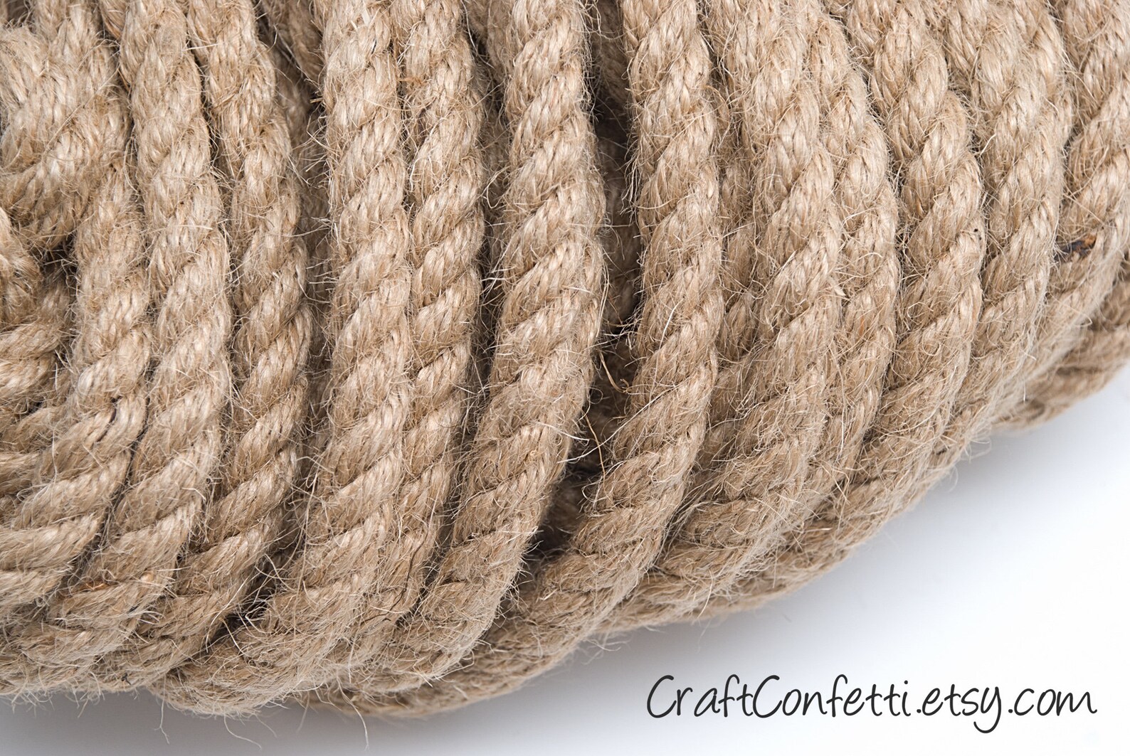 10mm Twisted jute сord 10yds Wall hanging crafting Macrame | Etsy