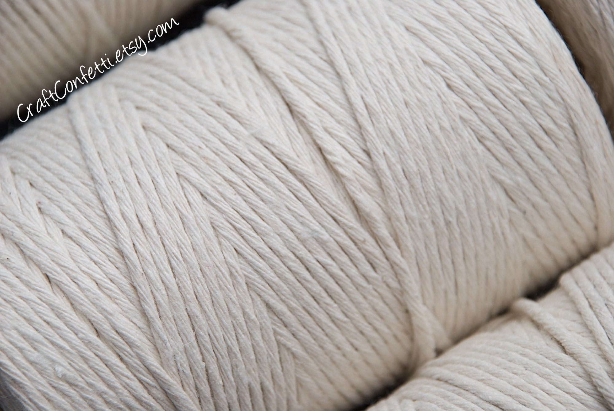 2mm Cotton Twine Full Skein Single Strand Cotton Twine - Etsy