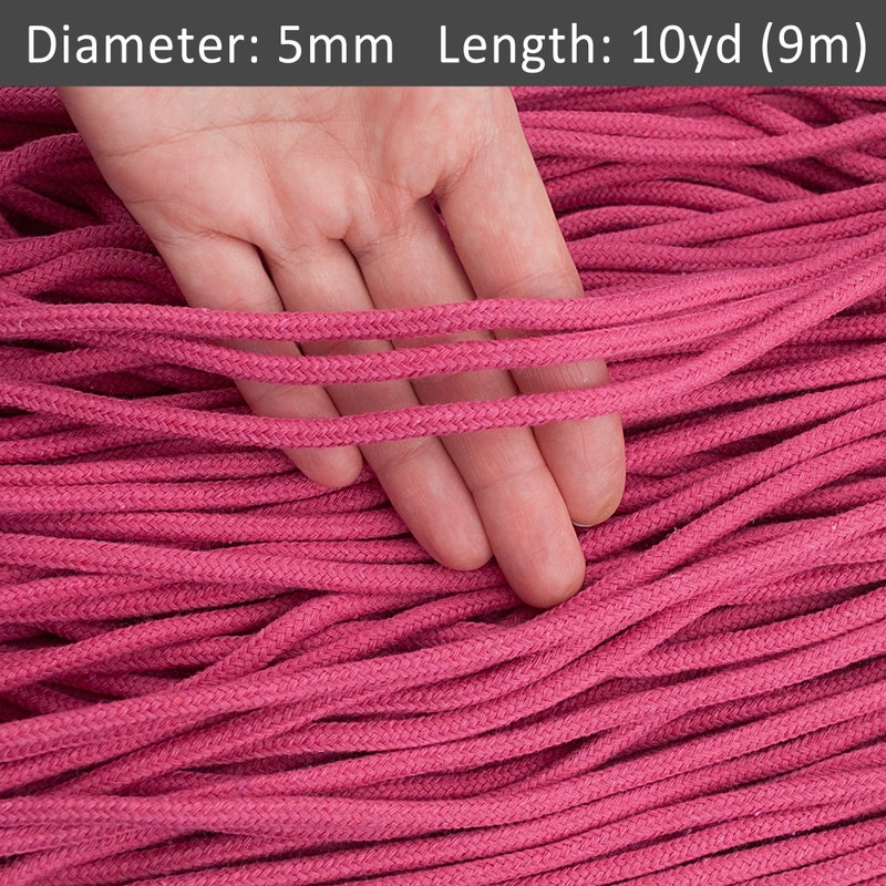 5mm Braided Cord - Etsy