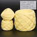 Pale Yellow Tshirt Yarn. Chunky Cotton Yarn. Crochet Yarn. Spaghetti ...