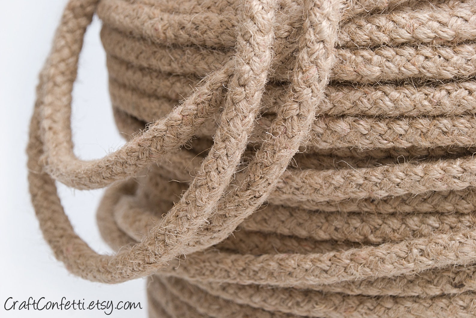 10mm Braided Jute Rope Burlap Jute Rope Natural Jute Rope | Etsy