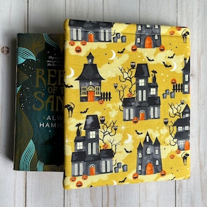 SPOOKY, HALLOWEEN, Bat, Cat, Pumpkin, Owl, Book Sleeve, Book Protector ...