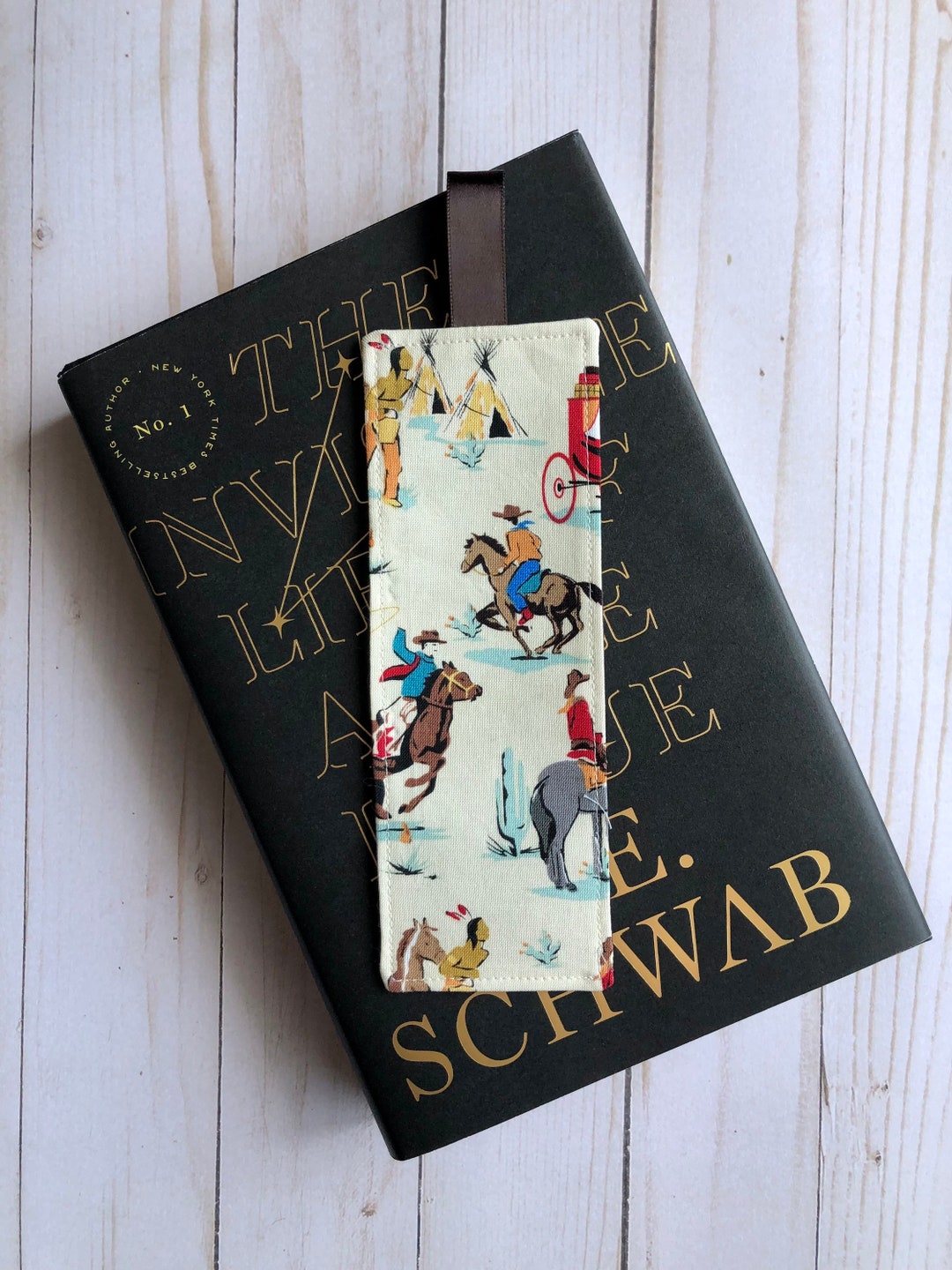 COWBOY COUNTRY Vintage Retro Western Fabric Bookmark - Etsy