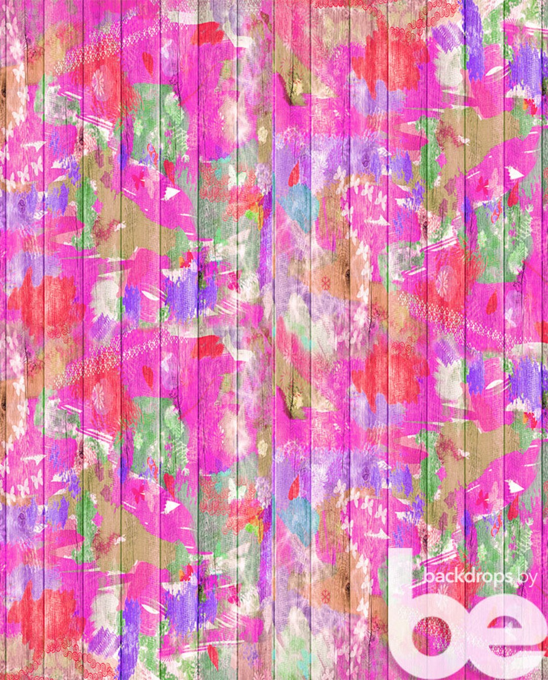 Color Splash Wood Planks Photography Backdrop FD-VS-103 - Etsy