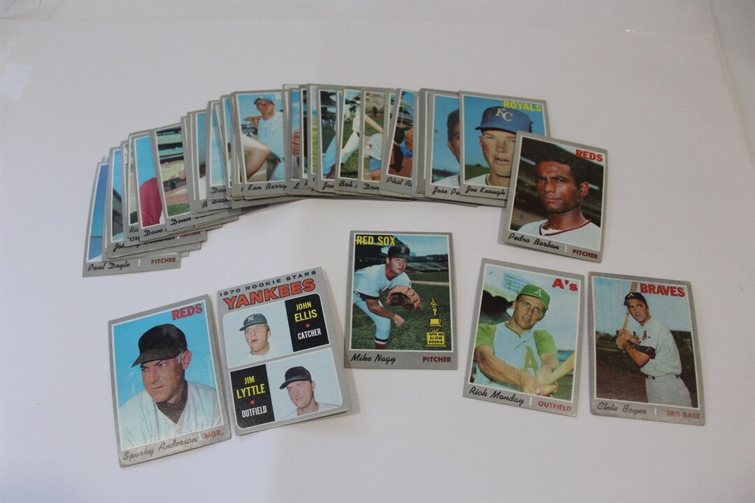 1970 Topps Baseball Set Builder 44 Count Lot - Etsy
