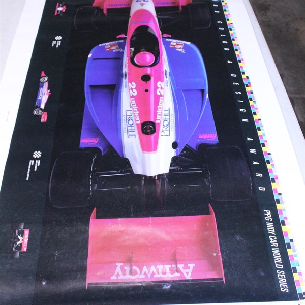 Indy Car Poster - Etsy