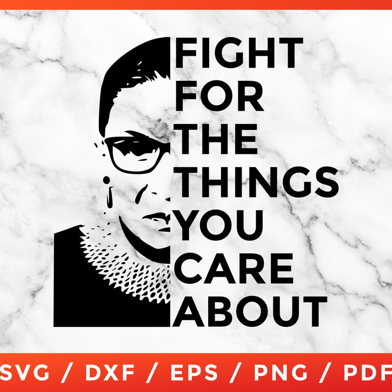 Ruth Bader Ginsburg Svg - Etsy