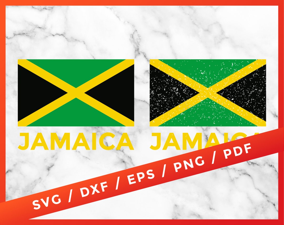 Jamaica Flag SVG, Jamaica Independence Day August 6th, Proud Jamaican ...