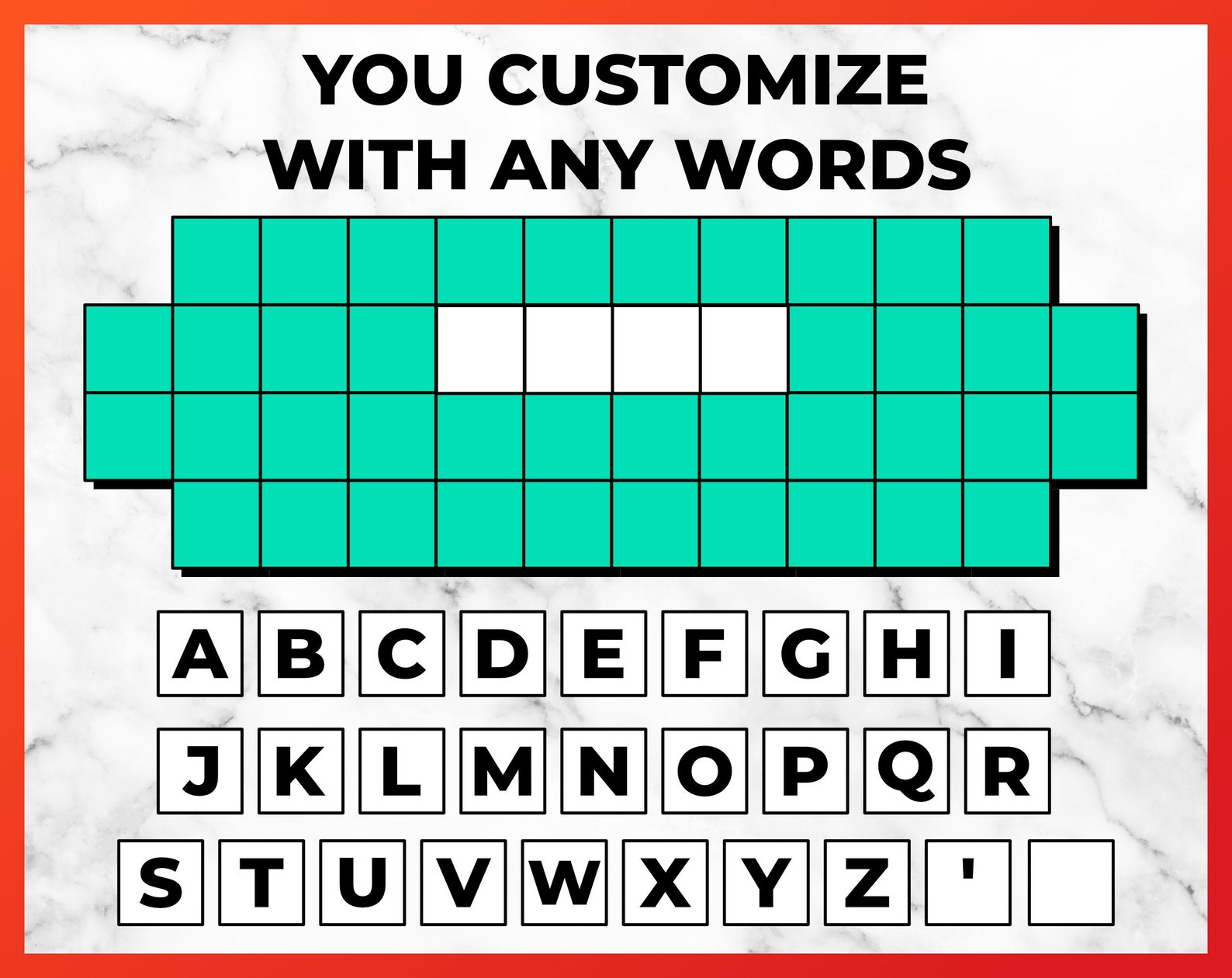 Word Game SVG Crossword SVG Fortune Wheel Game Svg I Would - Etsy Canada