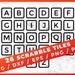 Scrabble Tiles SVG, Scrabble Tiles Cut File for Cricut Silhouette, 26 ...