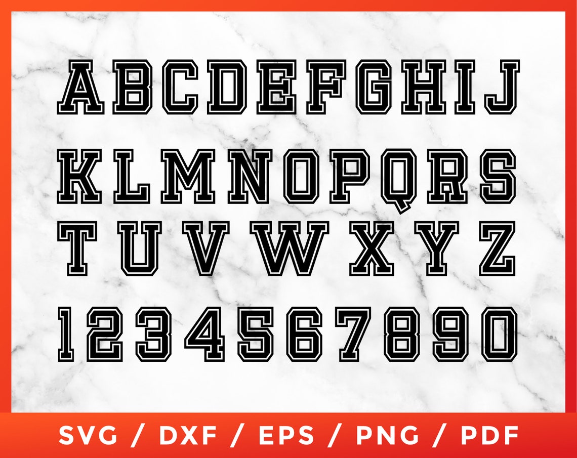 Your Name Football SVG Football Split Football Team Name - Etsy