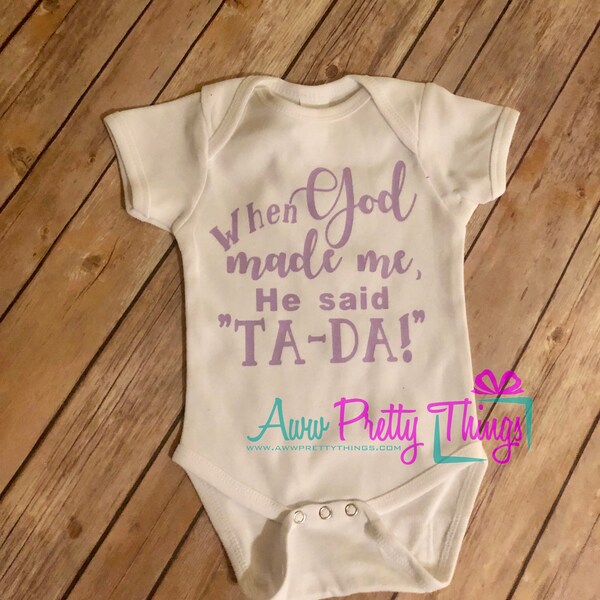 God Said Ta Da - Etsy