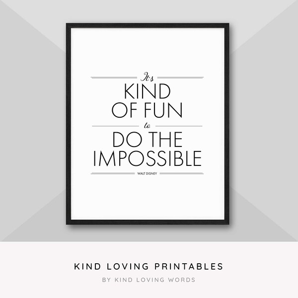 To Do the Impossible - Etsy
